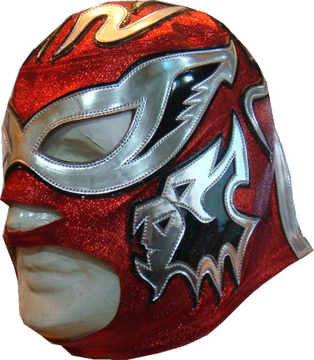 Silver King Wrestler Mask